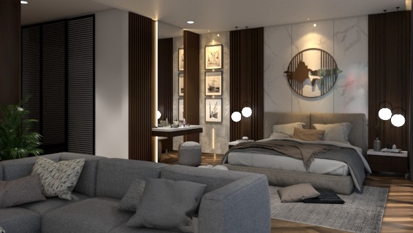 Design arsitektur dan interior rumah / bangunan umum