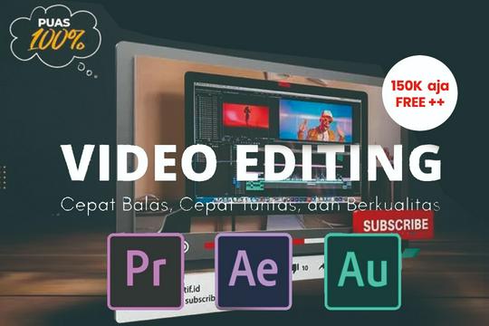 JASA EDITOR VIDEO PROFESSIONAL | 1 Hari Langsung Jadi