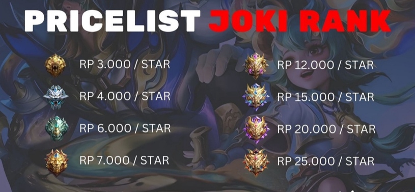 Joki Mabar rank mobile legend Bang Bang