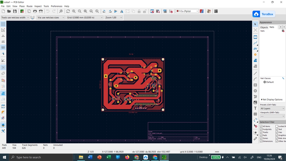 Desain PCB layout