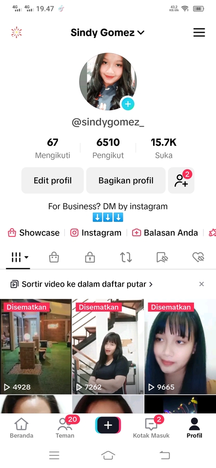 ENDORSMENT & REVIEW PRODUK