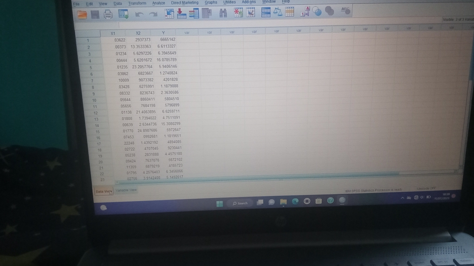 Olah data SPSS