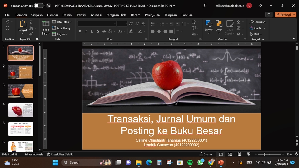 JASA PEMBUATAN SLIDE PRESENTASI POWER POINT (PPT)