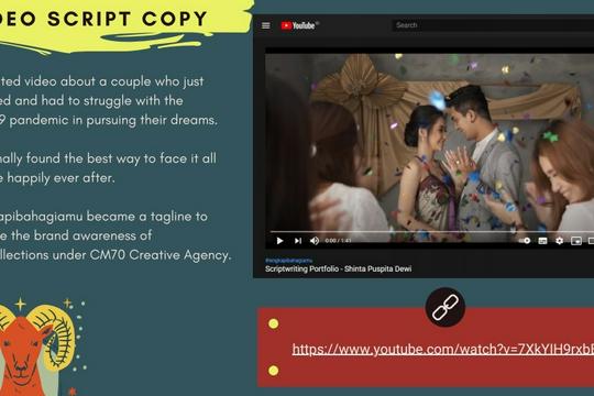 Script Writing untuk Narasi Video (YouTube, IGTV, Instagram, Facebook, Twitter)