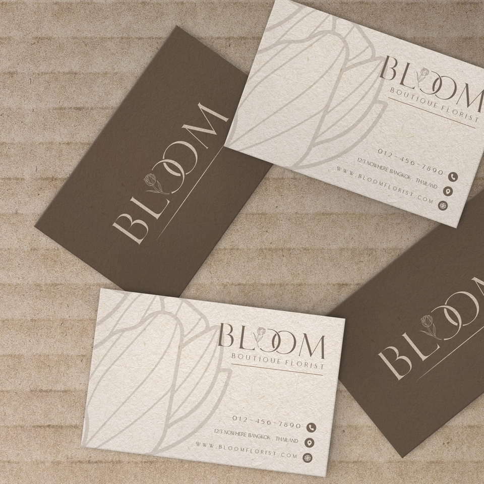 ออกแบบ Minimal Typo logo