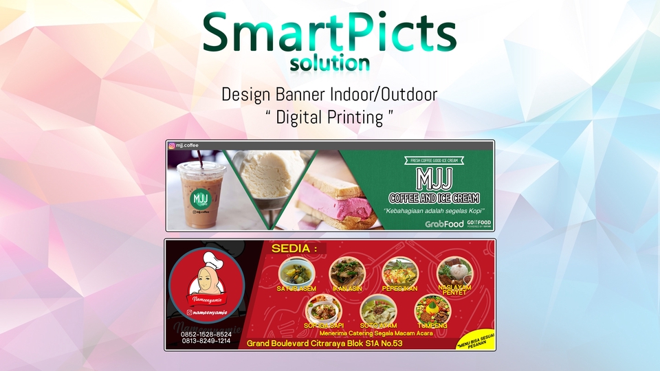 Design Banner Digital Printing
