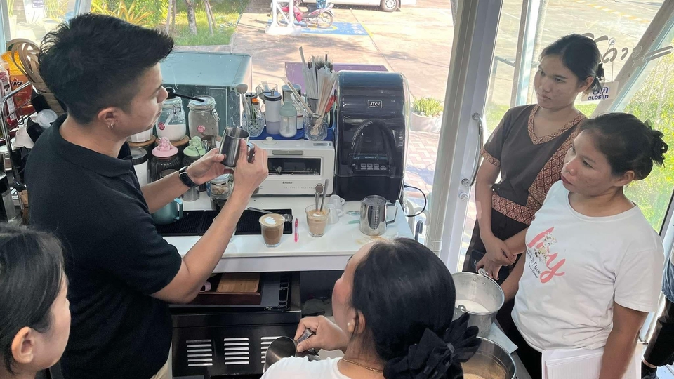ที่ปรึกษาธุรกิจร้านกาแฟ ,Set-up Cafe เมนูร้านกาแฟ เมล็ดกาแฟ บาริสต้าเทรนนิ่ง Upskill Reskill Barista