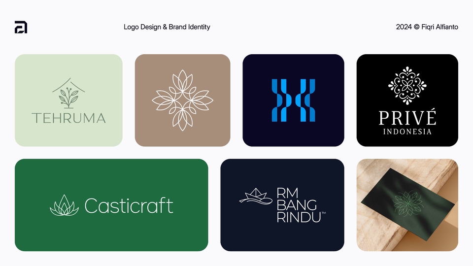 Desain Logo Modern, Minimalis dan Simple Terbaik