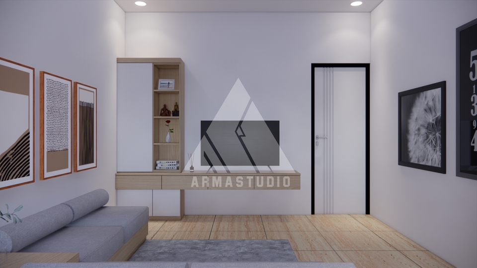 Jasa Desain 3D Interior + Rendering dan Animasi video