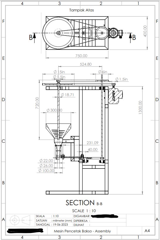 Desain 3D Part, Assembly, Redraw. Revisi Sepuasnya