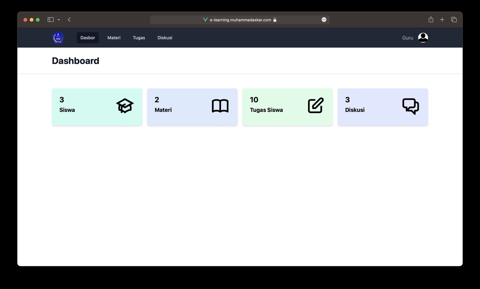 Web App E-Learning, CMS (Dashboard Admin), Company Profile, SEO, Kasir (ReactJS, NodeJS, Golang)