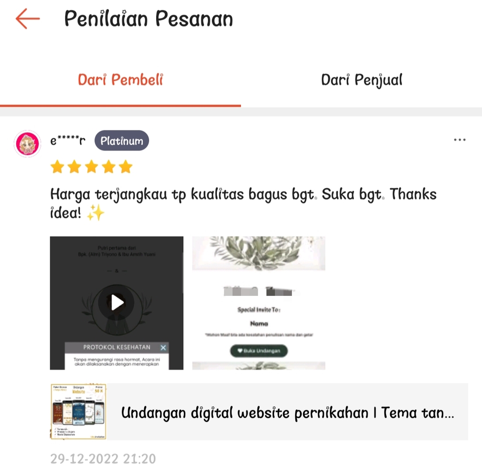 Jasa Review dan Rating serta memberi ulasan pada marketplace Shopee dan ...