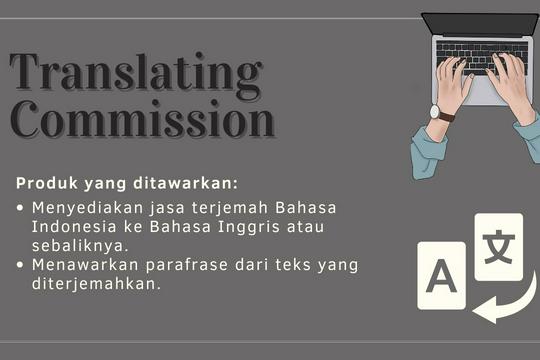Translating Commission (EN-ID or ID-EN)