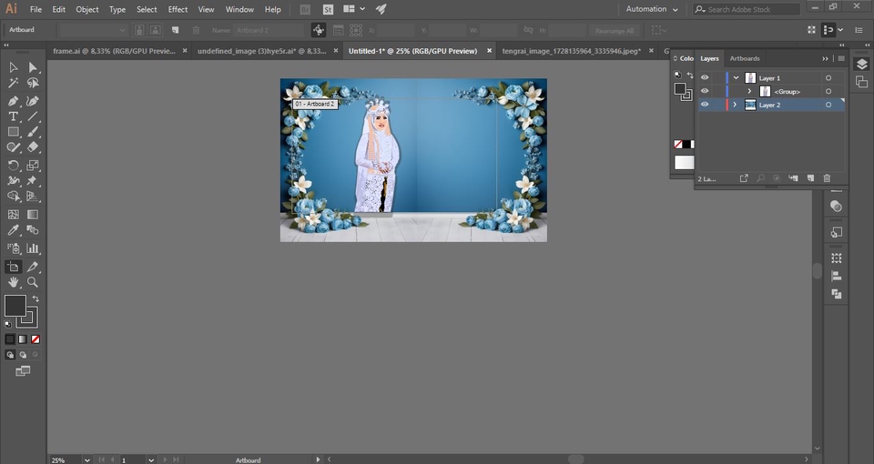 Design Wedding Vector