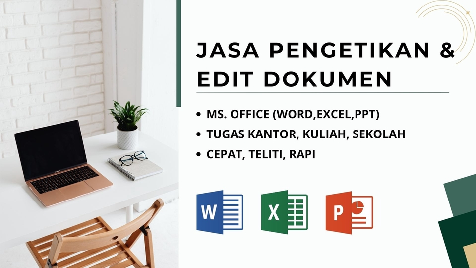 Jasa Pengetikan & Edit Dokumen Cepat & Rapi