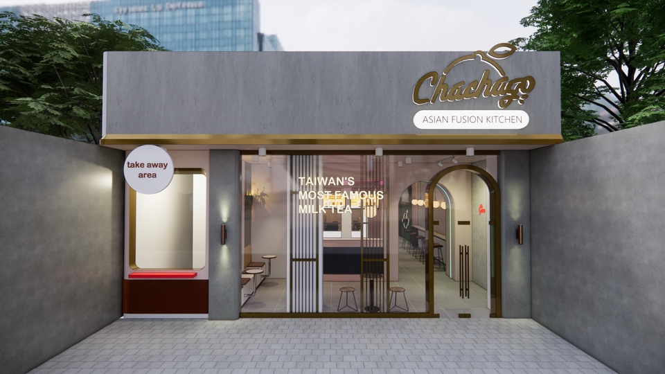 Design Rumah, Interior, Cafe murah minimalis