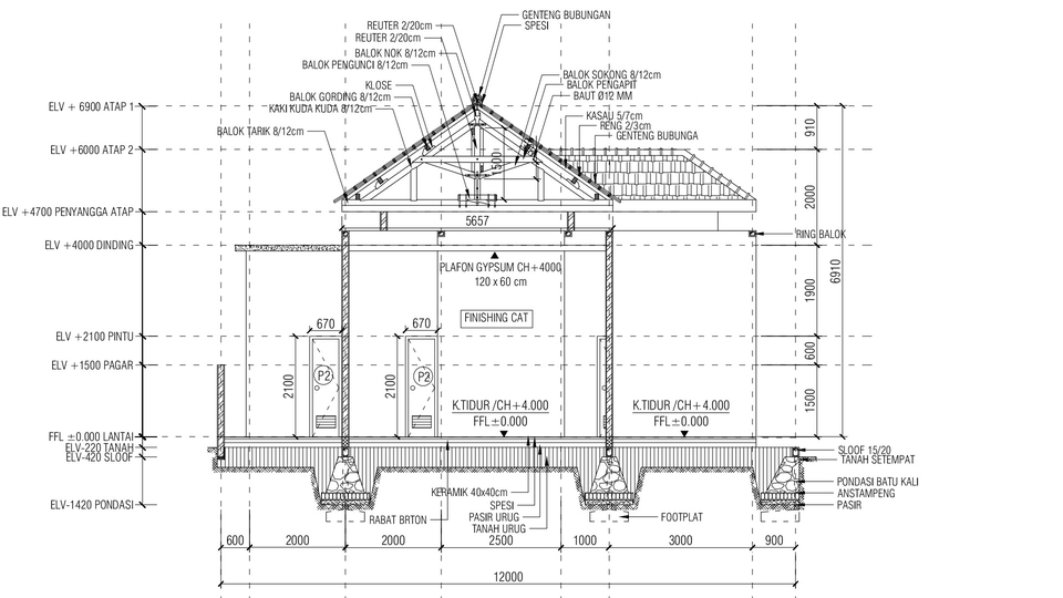 JASA DESAIN RUMAH 2D & 3D