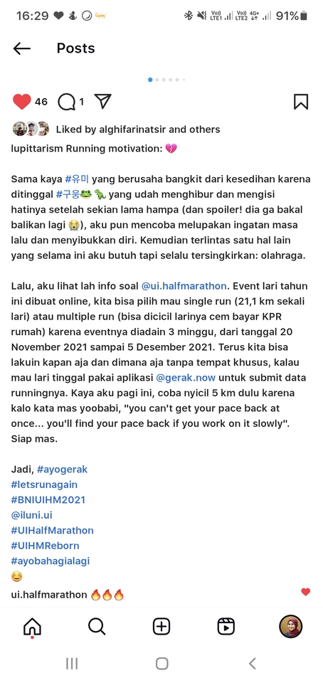 Menulis caption untuk postingan pribadi dan iklan produk yang menarik konsumen di media sosial