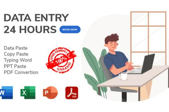 JASA DATA ENTRY 24 JAM FAST RESPON
