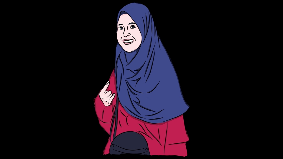 Sketsa / Lukis digital - Ilustrasi