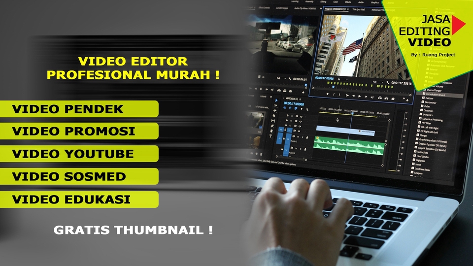 Video Editor Profesional Murah ! Jasa Edit Video Pendek, Promosi/Iklan ...