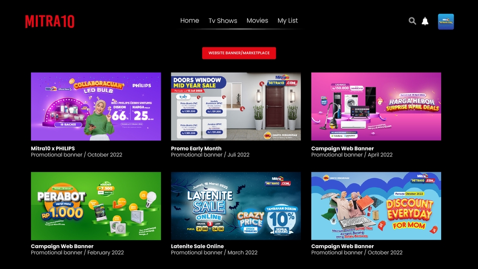 Desain Banner Website, Banner Online, Banner Lapak, Banner Iklan, Feed ...