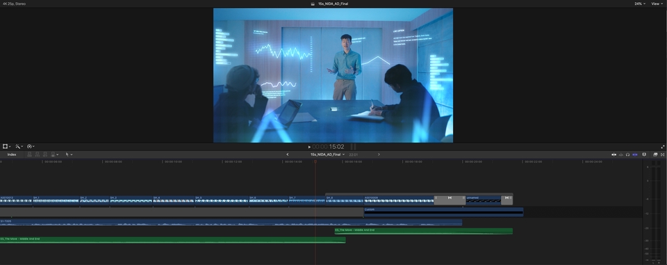 รับตัดต่อ(EDITOR) / ทำสี (Colorist) / Animated Info Graphic