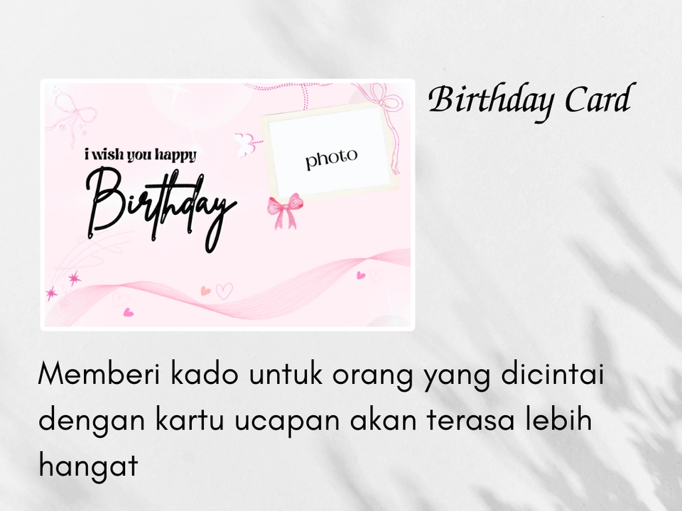 JASA DESIGN KARTU UCAPAN (THANK YOU, BIRTHDAY, ANNIVERSARY CARD, UCAPAN ...