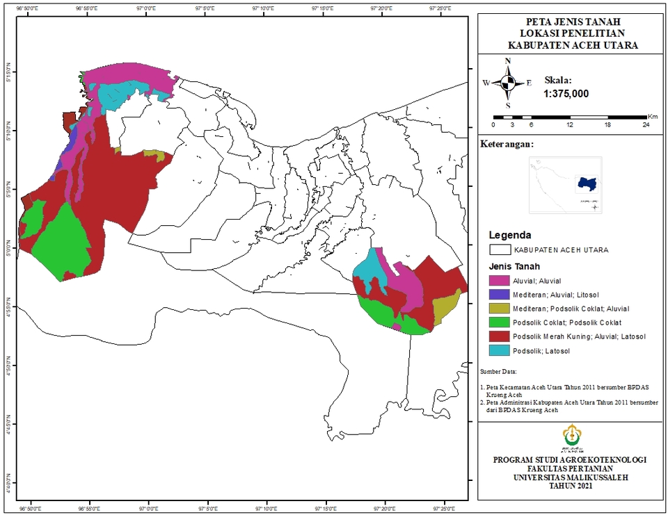Jasa Pembuatan Layout Peta Menggunakan Arcgis