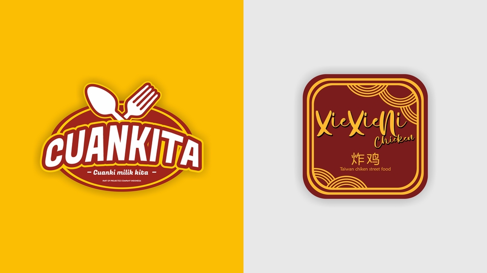 Design Logo Product Makanan, Minuman kekinian, Restoran & Cafe, Olshop ...