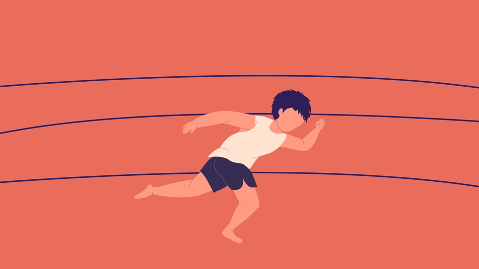 Illustrasi Karakter Flat Gradient Human