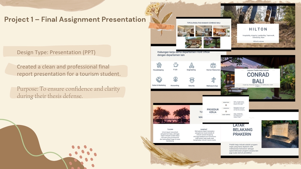 Design presentasi PPT profesional dalam waktu 1 hari