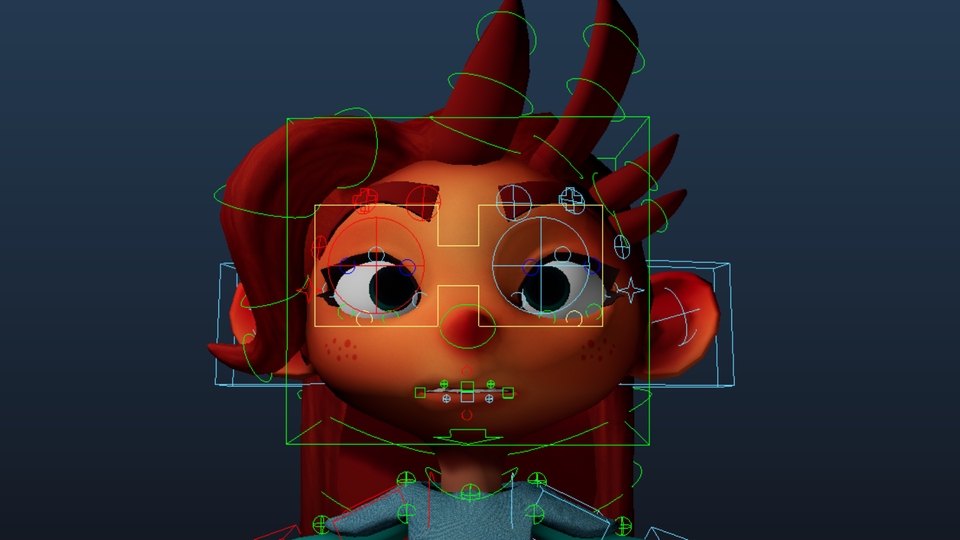 รับ 3D Rigging & Paint Weight ใน Maya สำหรับ Animation และ Game