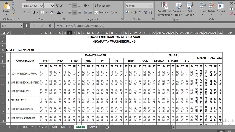 Data Entry | Olah Data Microsoft Excel, Word, dan Spreedsheet