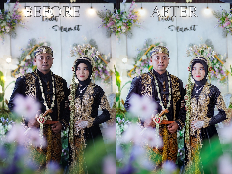 EDITING FOTO WEDDING, PREWEDDING, EVENT, PHOTOSHOOT, DLL DI LIGHTROOM