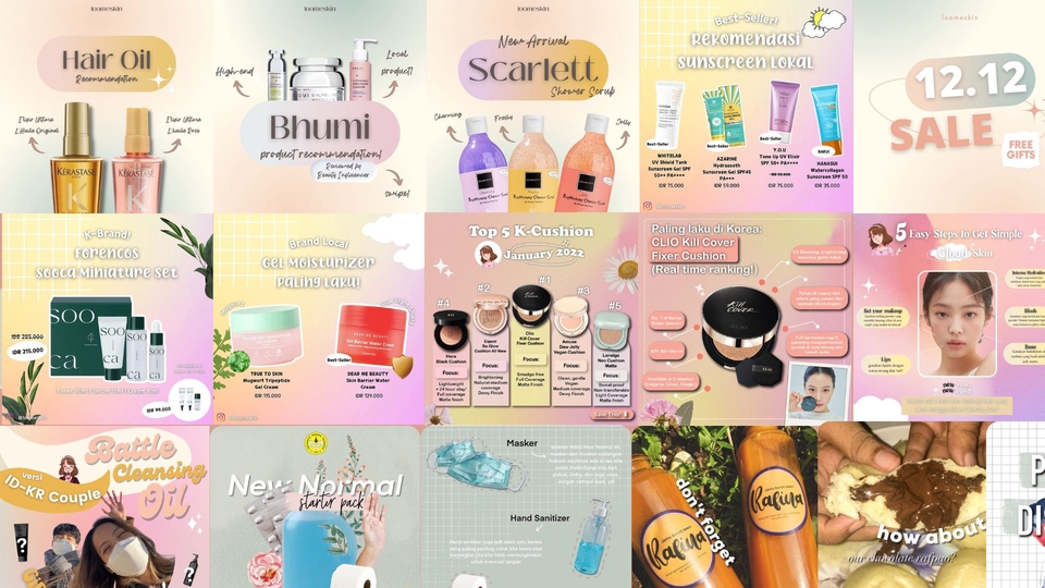 Design Post Instagram / Media Sosial / Infografis