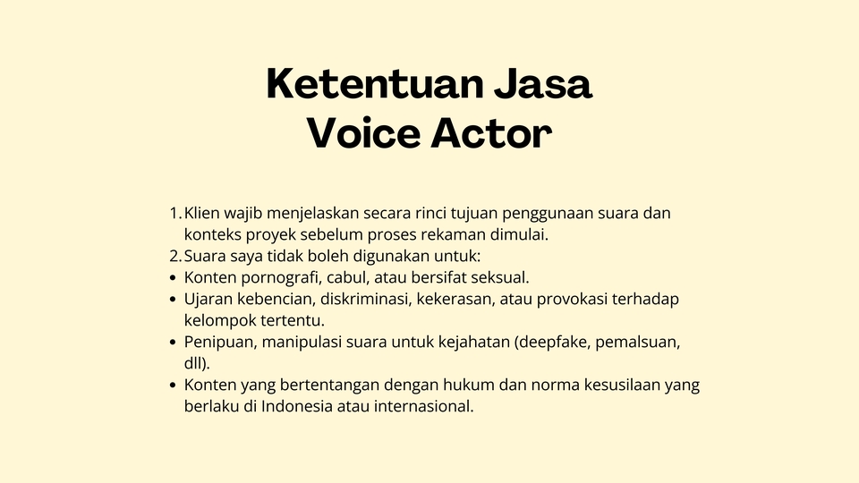Jasa Voice Actor