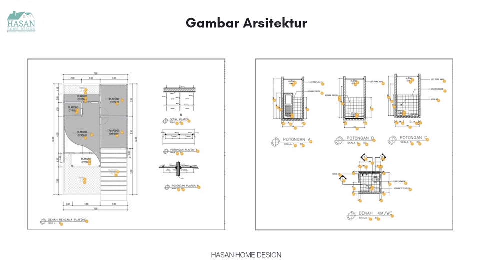 Jasa Gambar Kerja 2D Lengkap untuk Perizinan Bangunan Gedung (PBG)