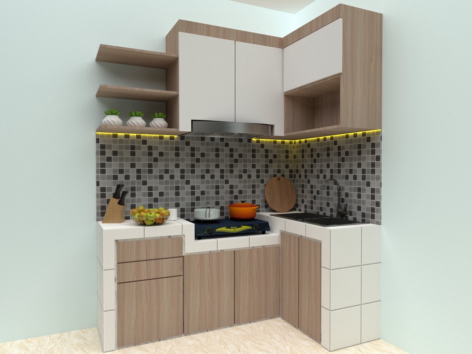Desain Kitchen Set
