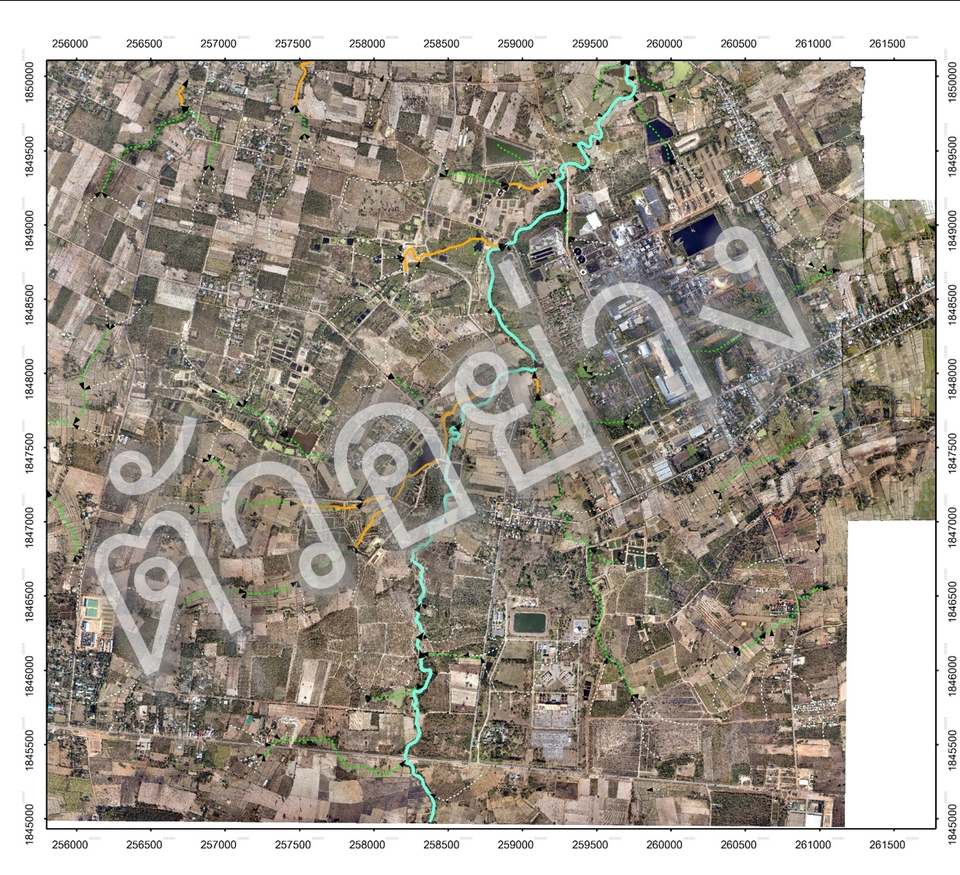 จัดทำแผนที่ GIS (2D และ 3D) แปลความหมายภาพถ่ายดาวเทียม วิเคราะห์ข้อมูล GIS และ Remote sensing