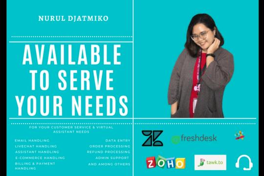 7x24 Customer Service Email/Whatsapp/Instagram/E-commerce Platform