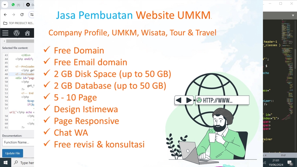 Website Company Profile, UMKM, Cafe Resto, Tour Travel & Custom ...