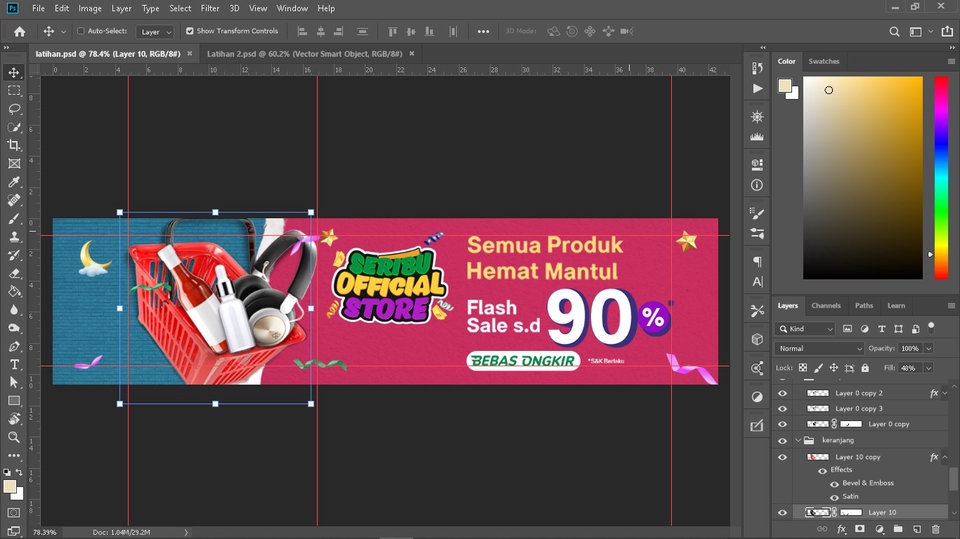 Desain Banner dan lain-lainnya Online