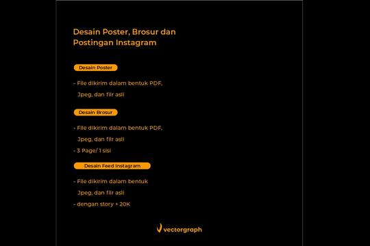 Desain Poster Instagram keren