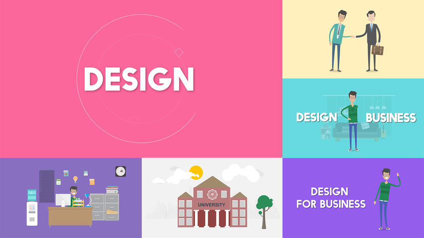 รับงานออกแบบ Motion graphic/2D/ Infographic/ Present ต่างๆทุกรูปแบบ