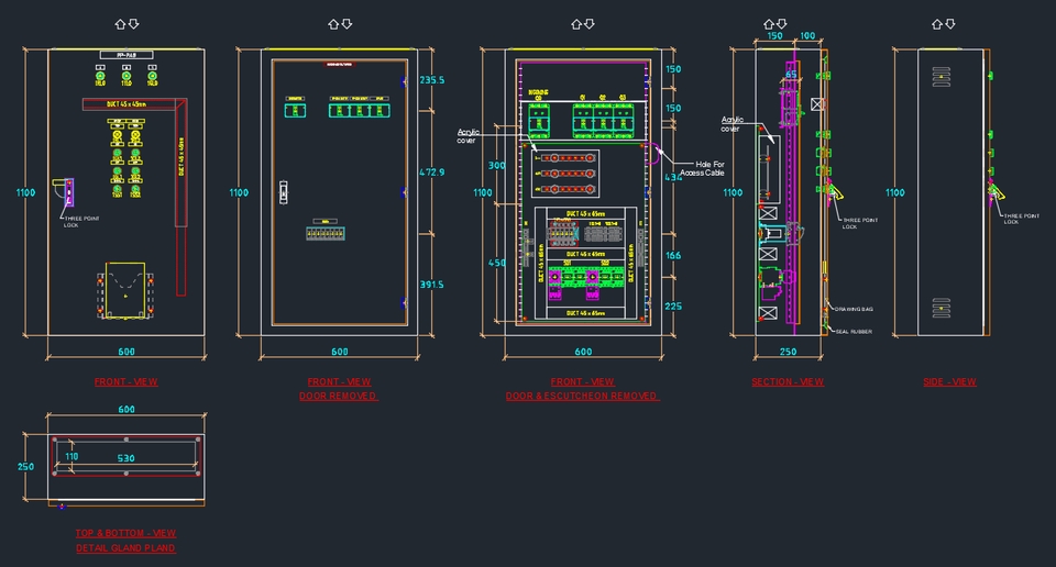 DESIGN ELECTRICAL PANEL DISTRIBUTION - LV