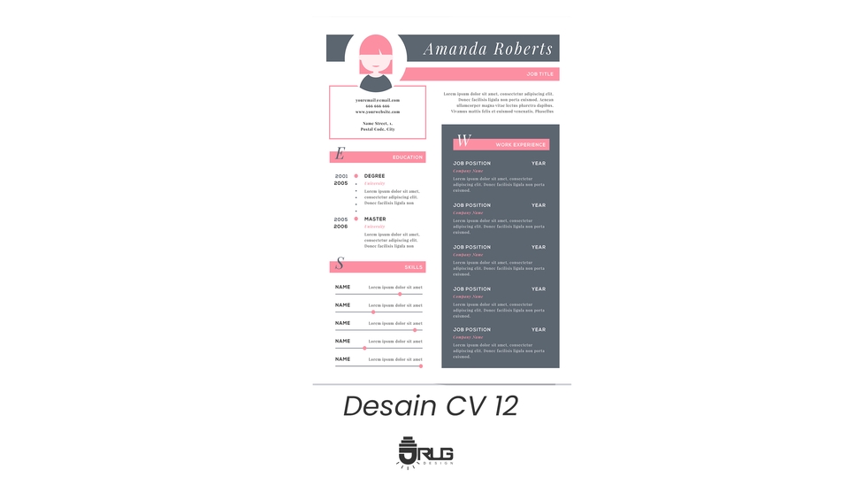 Desain Portfolio dan Resume Terpercaya dan Berkualitas ( 1 Hari Jadi ! )