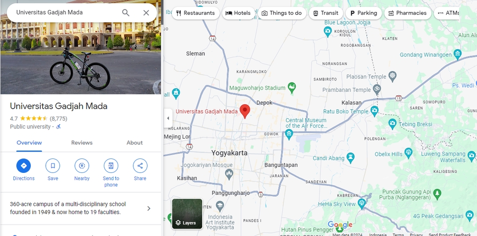 Review dan pembuatan nama tempat di google maps