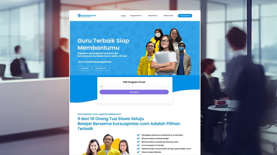 Wordpress Website Profile Murah Bonus SEO Internal dan Setting Google