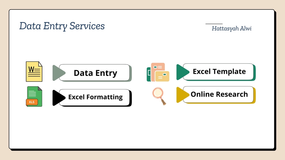 Data Entry | Excel Template & Formatting | Online Research